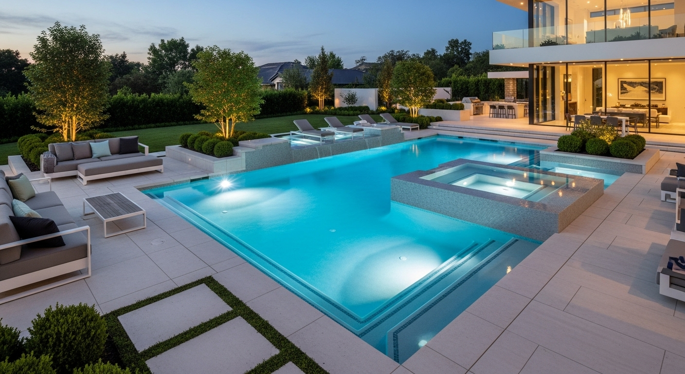 Luxury Pool Construction & Design | Serenity Custom Pools LLC | North ...